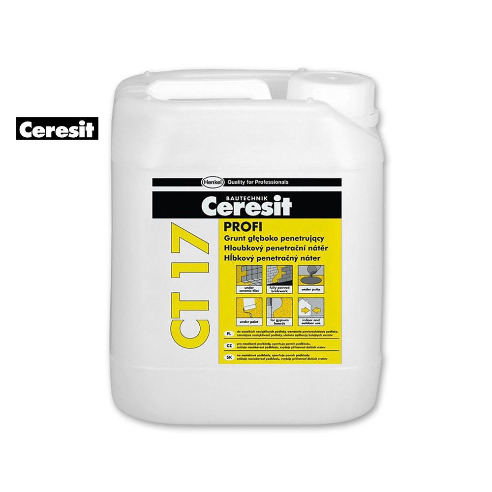 CERESIT PRIMER CT 17 5/1 ZA UPOJNE I NEUPOJNE PODLOGE - Gavroprom
