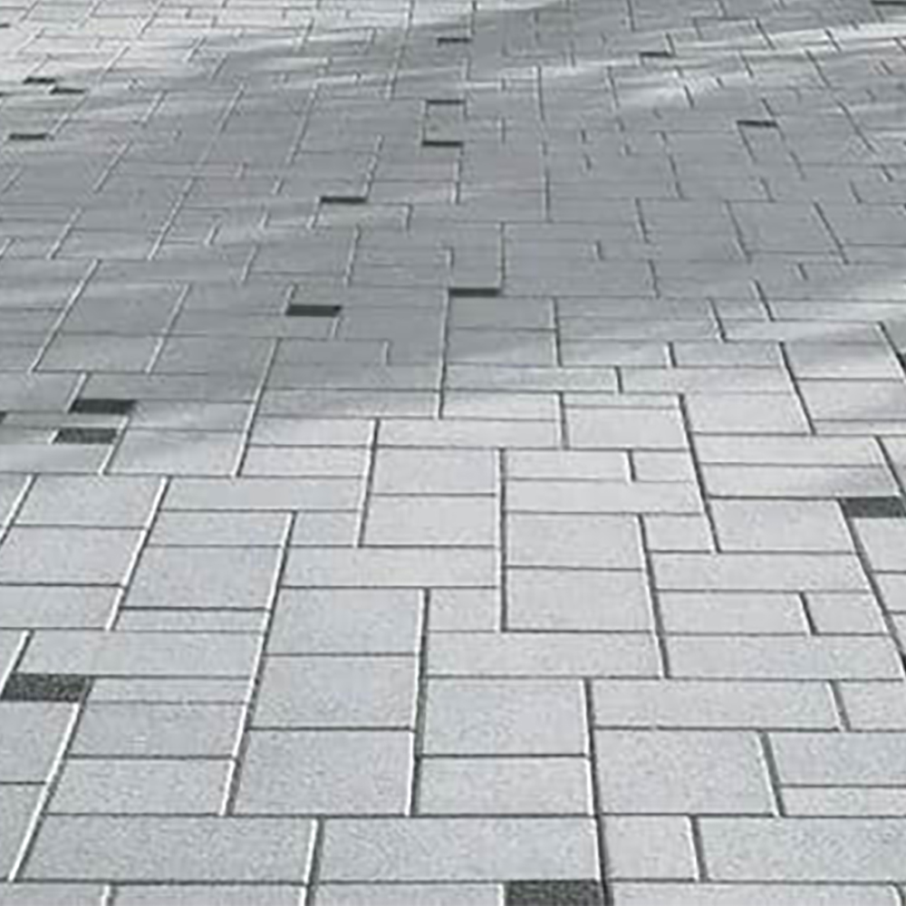 SEMM.RETTANGO 20X20X6CM SIVA (#11,52M2) - Gavroprom