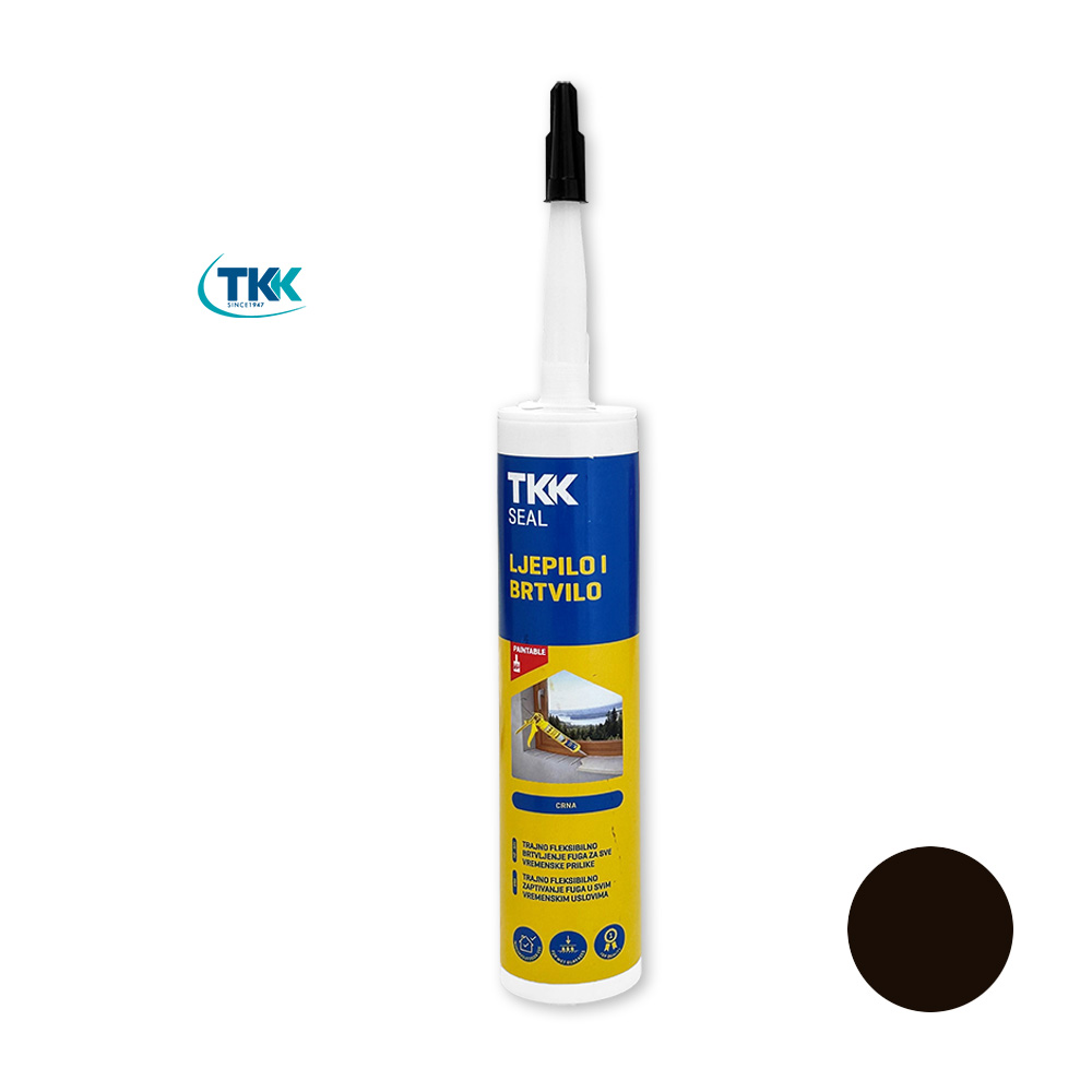 SILIKON TKK TEKAFLEX / SEAL 290ML CRNI (LJEP.-BRTVILO) - Gavroprom