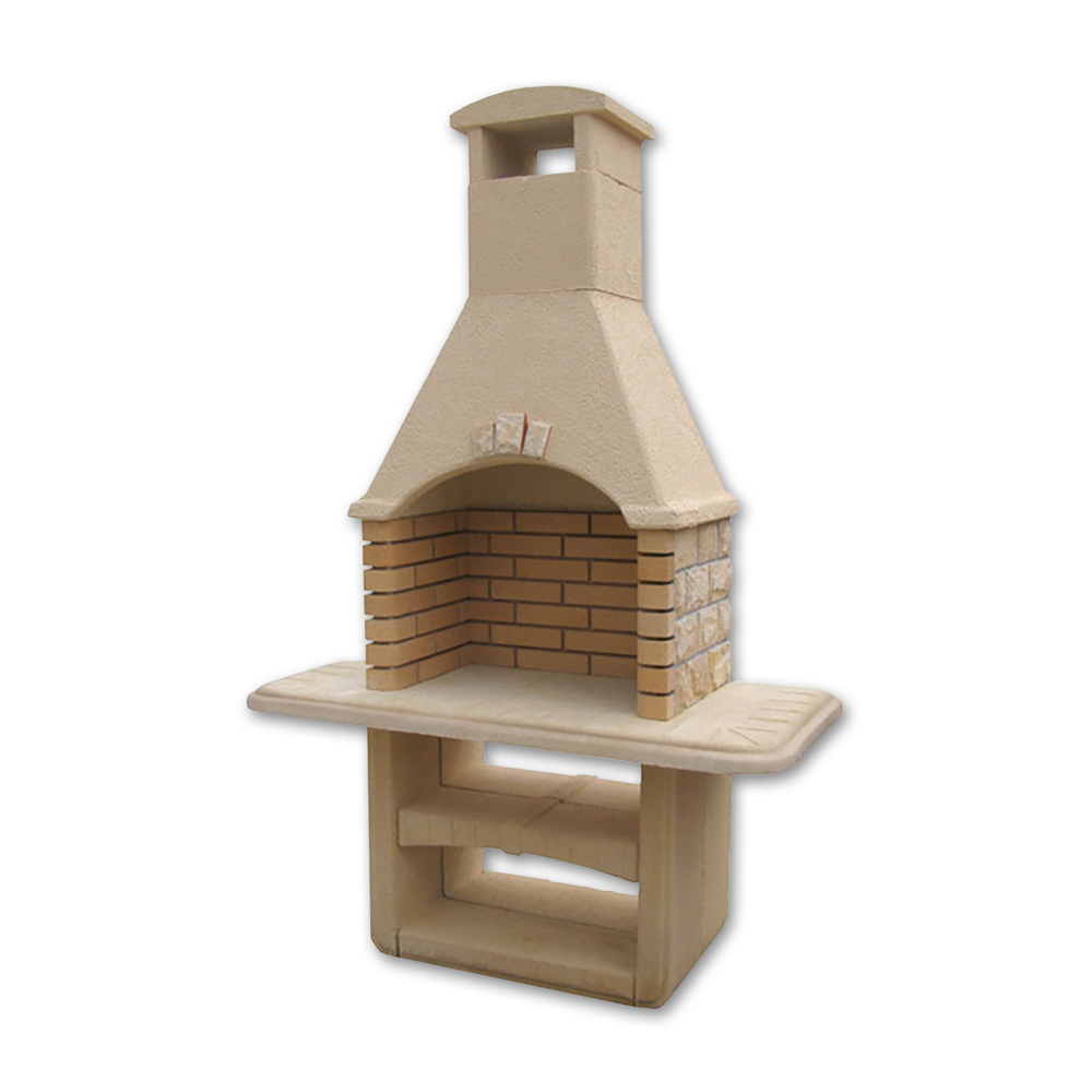 KAMIN 04 ART.465 ŠAMOT.LOŽ.+BENK.BUNJA+SEP - Gavroprom